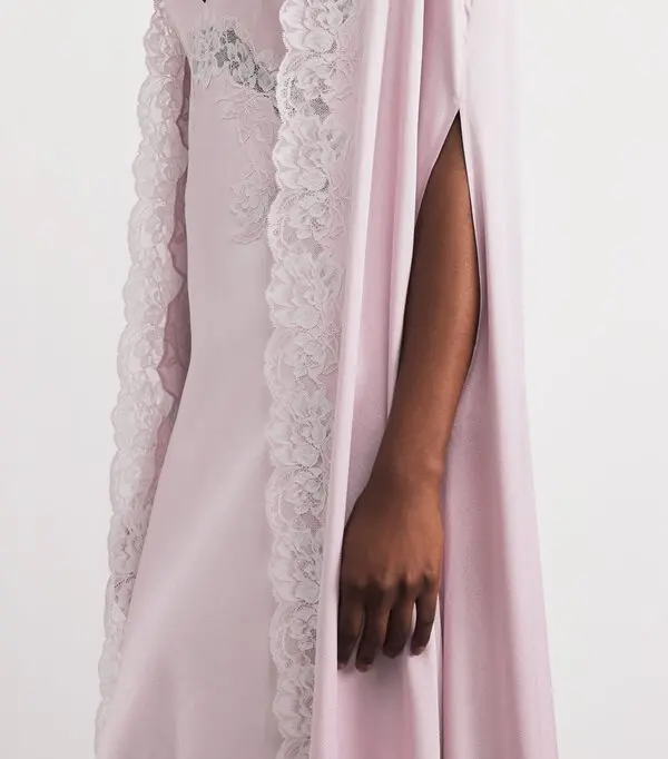 BOCAN Lace Trim Beatrice Cape