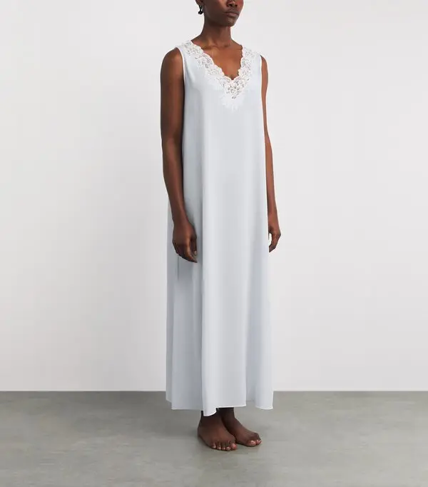 BOCAN Irina Silk Chiffon Nightdress