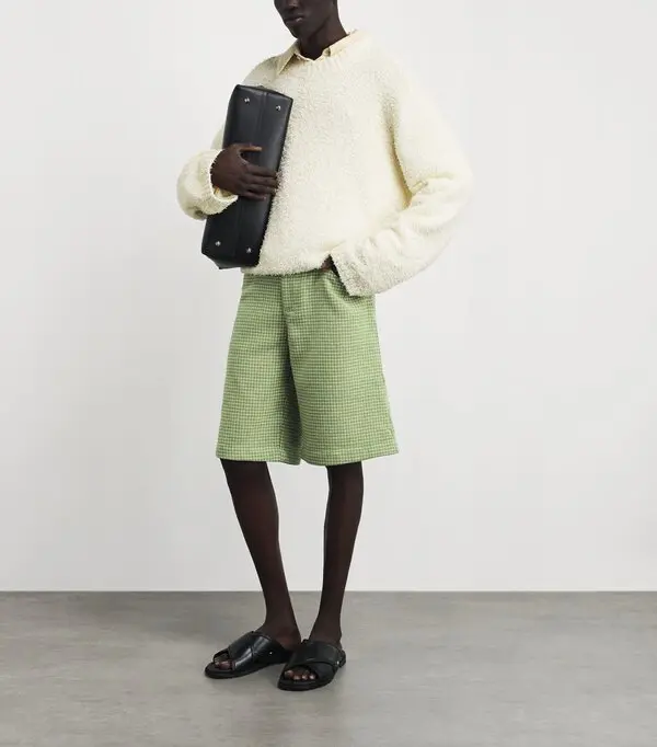 Séfr Houndstooth Nasedo Shorts