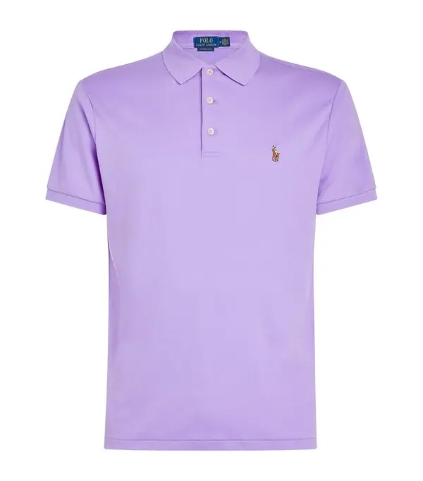 Polo Ralph Lauren Cotton Slim-fit Polo Shirt - Purple