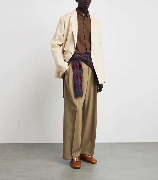 Polo Ralph Lauren Cotton Garment-dyed Oxford Shirt - Brown