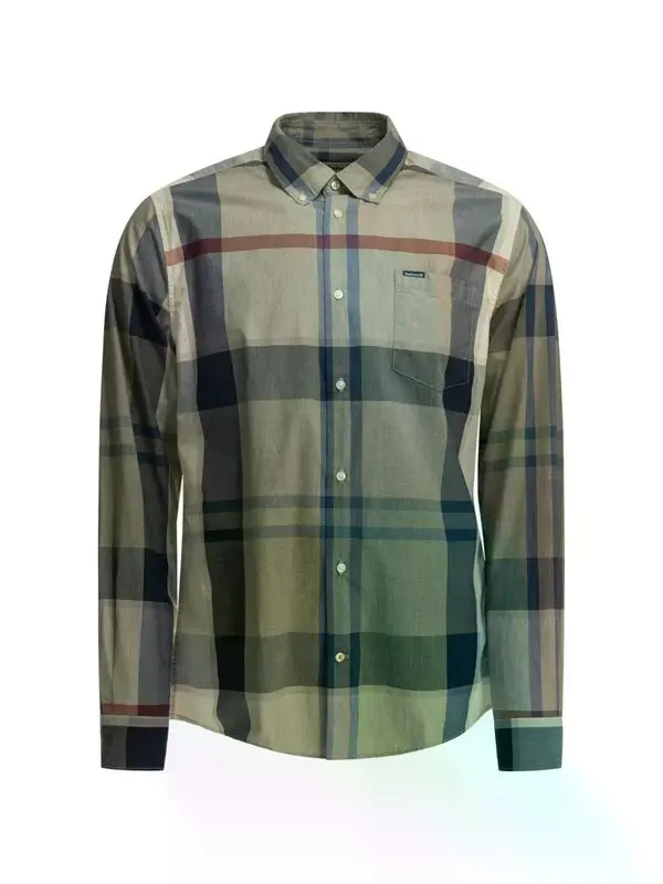Barbour Check-pattern Button-down Shirt - Neutrals