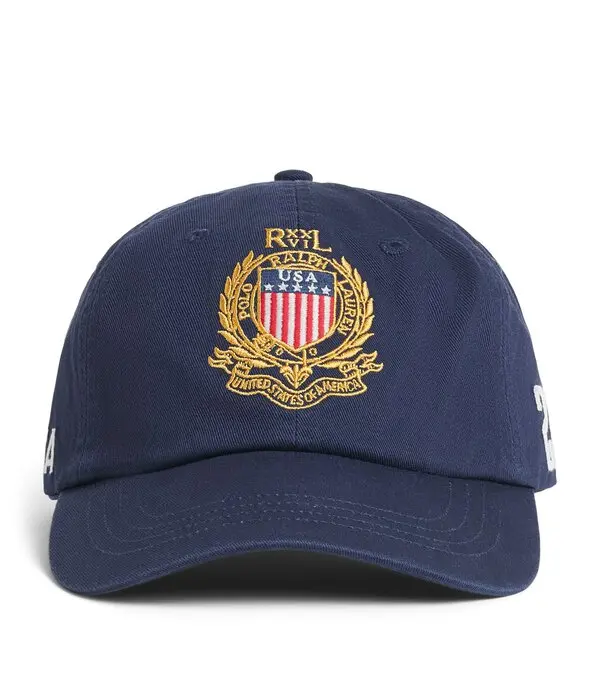 Polo Ralph Lauren Cotton Twill Baseball Cap - Navy