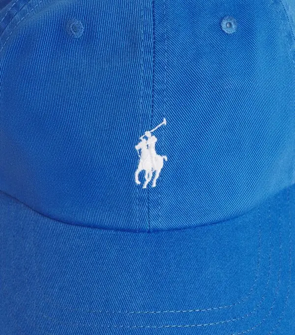 Polo Ralph Lauren Cotton Baseball Cap With Logo - Blue