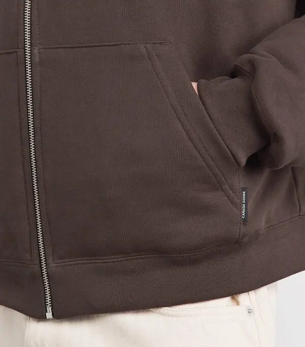 Canada Goose Organic Cotton Reversible Fuse Down Hoodie - Brown