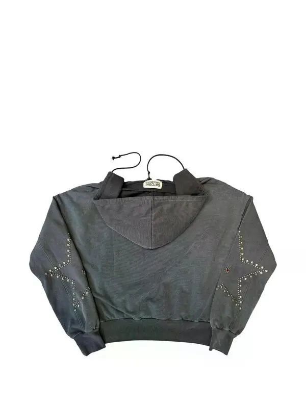 SATOSHI NAKAMOTO Star-studded Hoodie