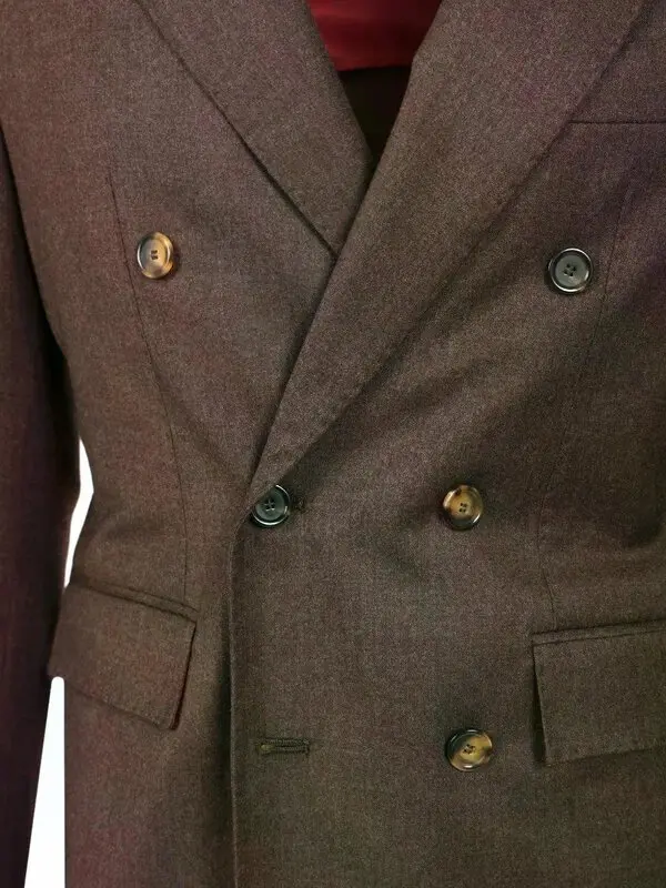 AL DUCA D’AOSTA 1902 Double-breasted Flannel Suit
