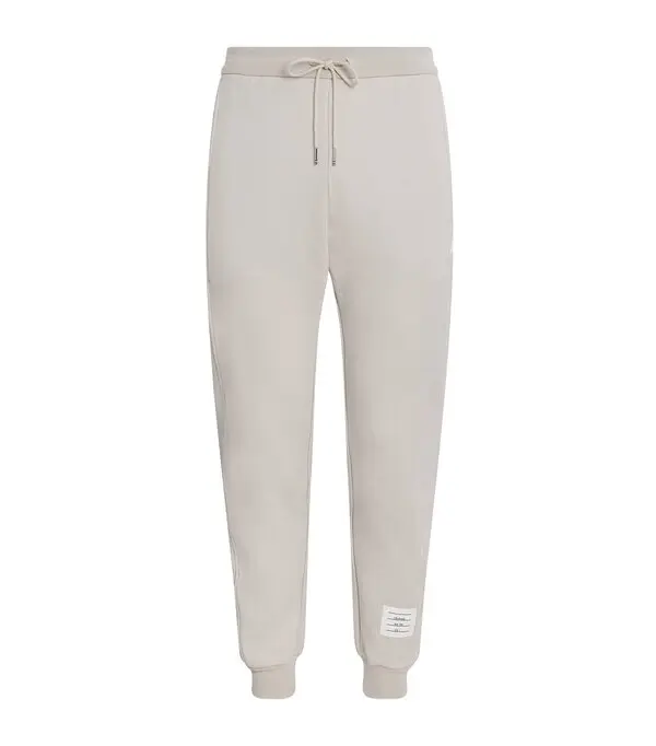 Thom Browne Cotton 4-bar Sweatpants - Beige