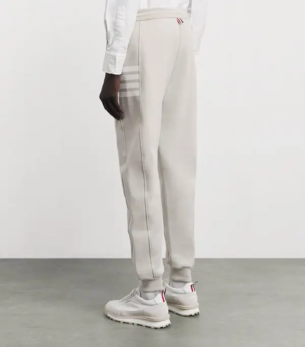 Thom Browne Cotton 4-bar Sweatpants - Beige