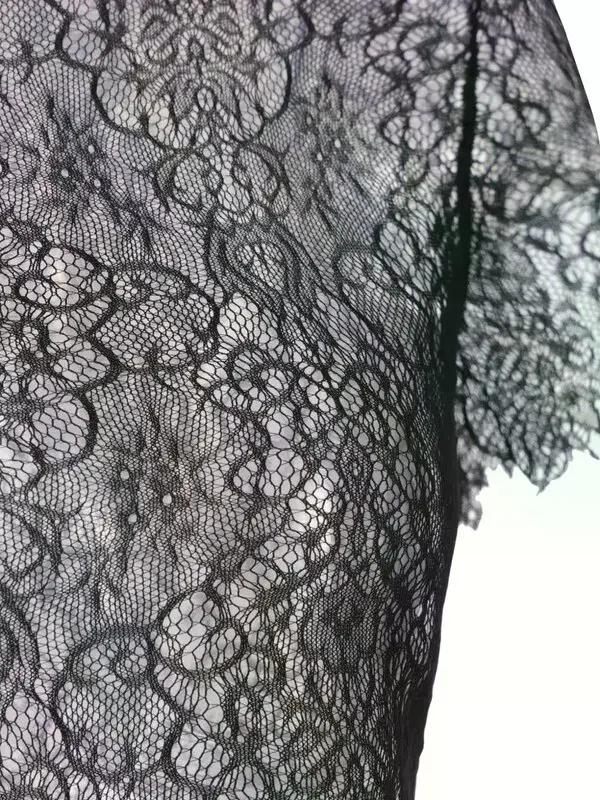 PAULINE DUJANCOURT Lace Short-sleeve Top