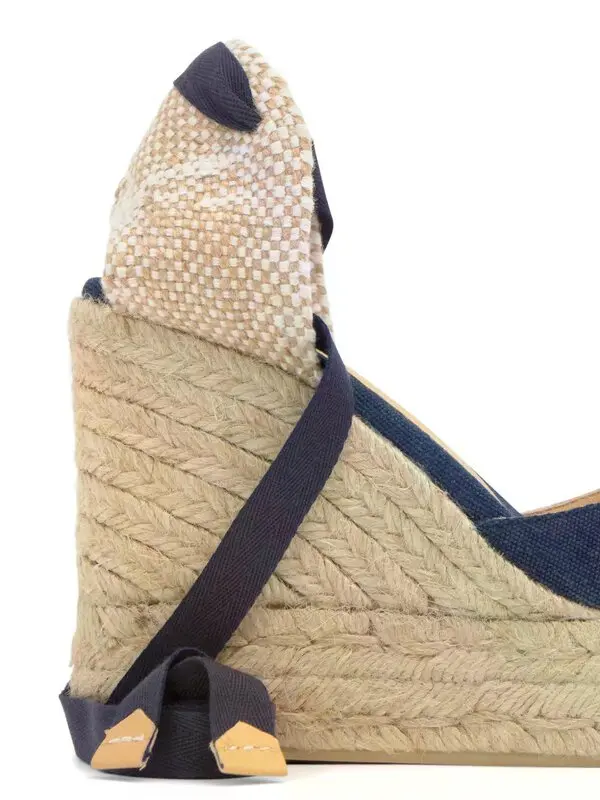 CastaÑer Carina Wedge Espadrilles With Ankle Tie