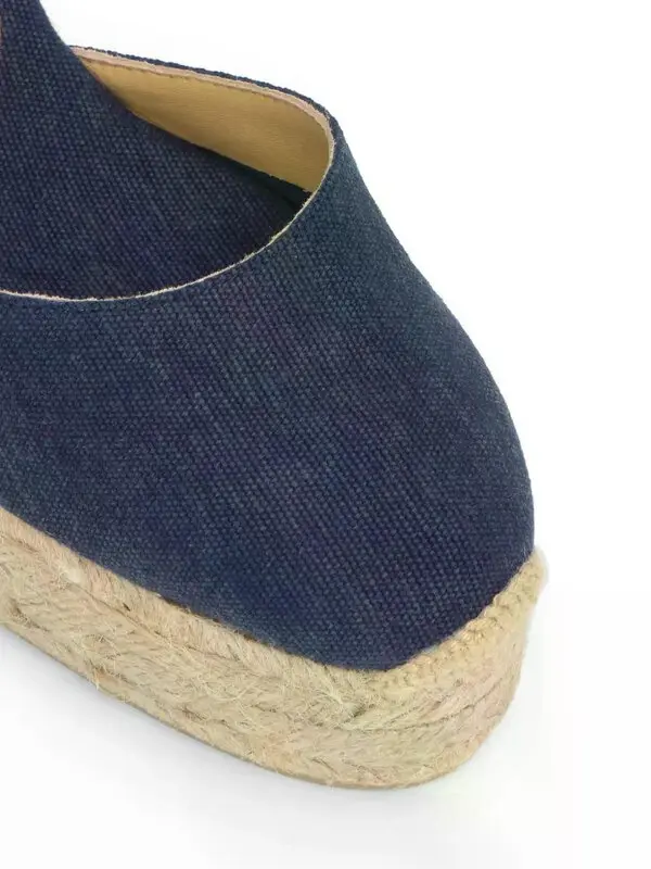 CastaÑer Carina Wedge Espadrilles With Ankle Tie