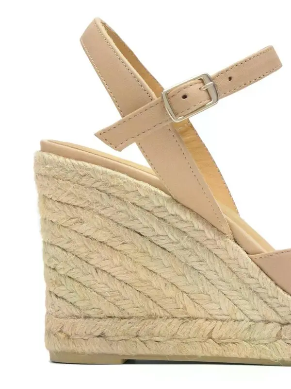 CastaÑer Cyra Bow Detail Wedge Espadrilles