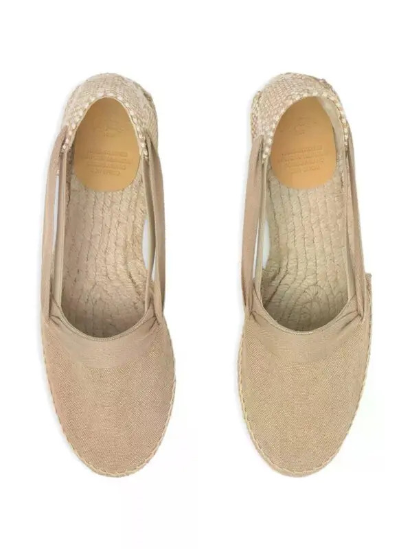 CastaÑer Kaia Flat Espadrilles - Neutrals