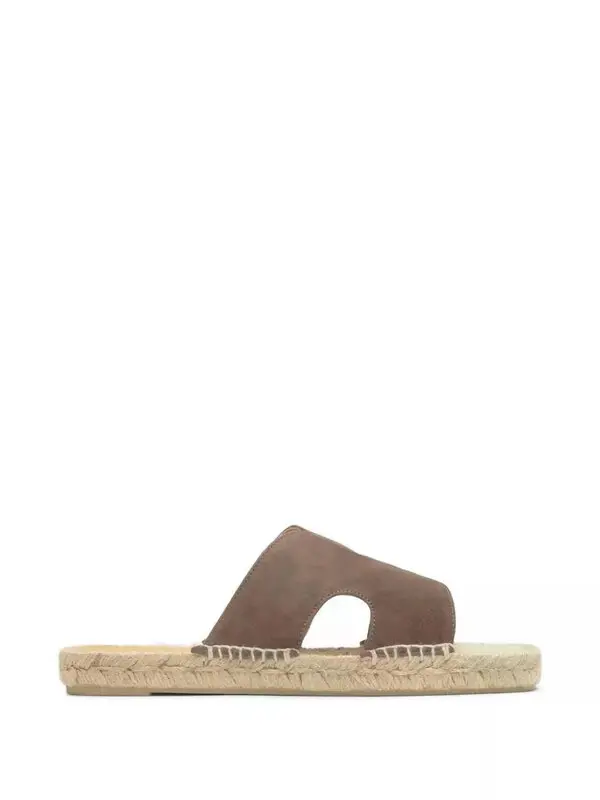 CastaÑer Priya Suede Espadrilles - Neutrals