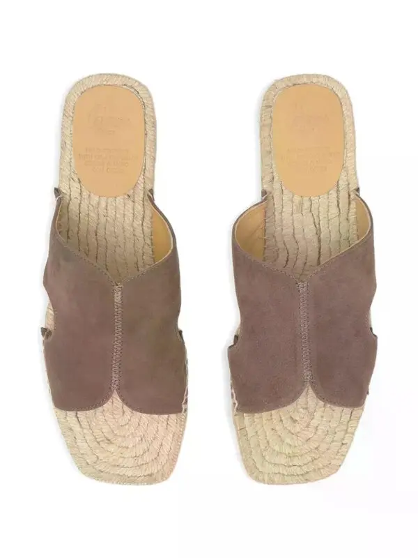CastaÑer Priya Suede Espadrilles - Neutrals