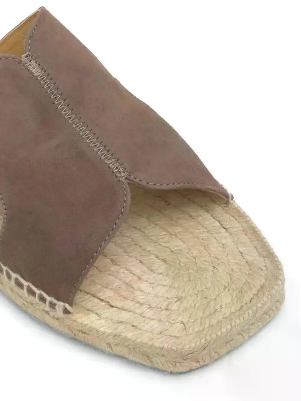 CastaÑer Priya Suede Espadrilles - Neutrals