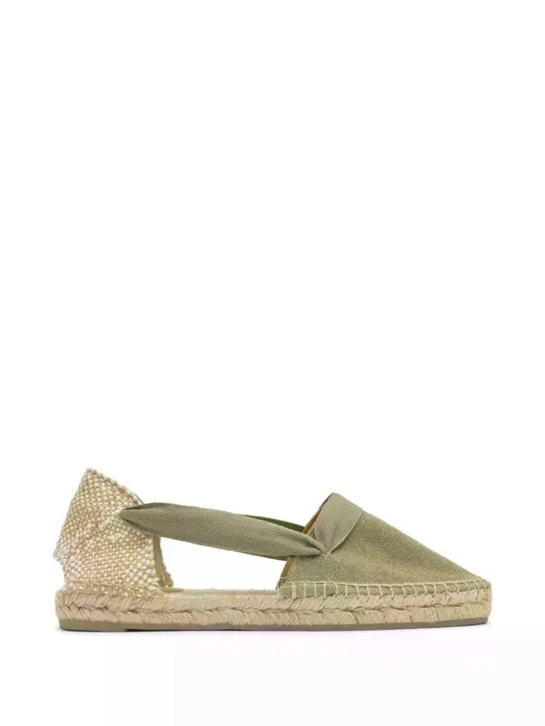 CastaÑer Kaia Canvas Espadrilles - Green