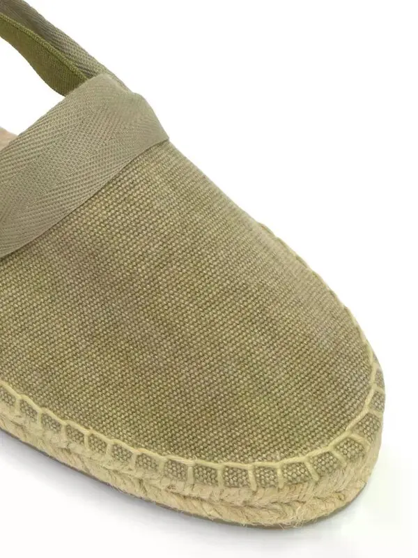 CastaÑer Kaia Canvas Espadrilles - Green