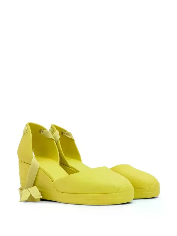 CastaÑer Careen Tie Espadrilles - Yellow