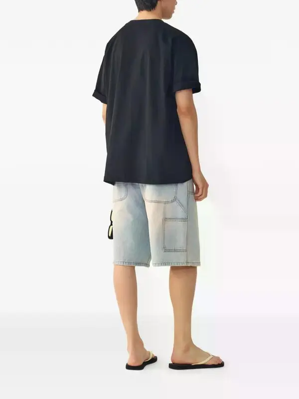 STUDIO TOMBOY Panelled Denim Shorts