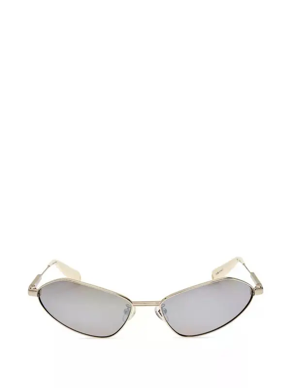 Jacquemus Bambino Geometric-frame Sunglasses - Black