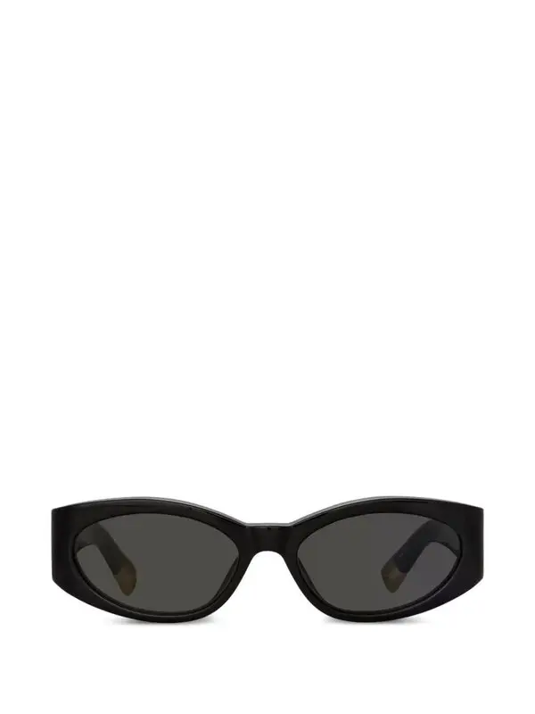 Jacquemus Oval Frame Sunglasses - Black