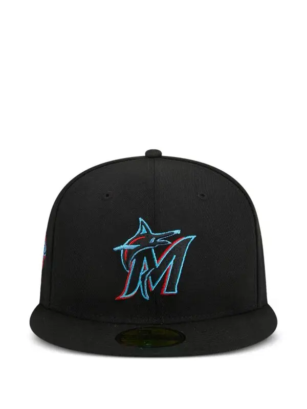 New Era 59fifty Logo-embroidered Cap - Black