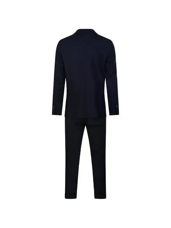 SANTANIELLO Pleated-detail Buttoned Suit