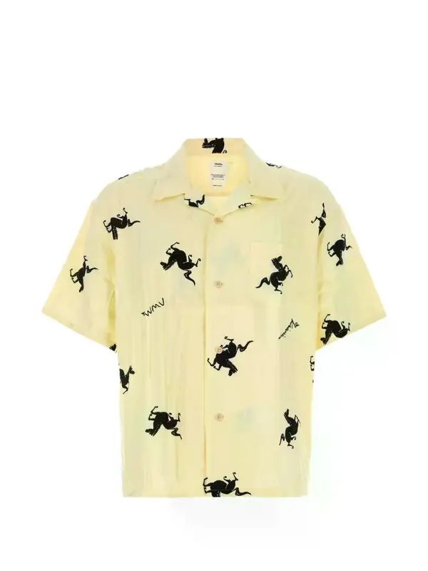 Visvim Horse-print Short-sleeve Shirt