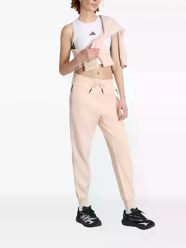 Adidas Logo-print Drawstring-waistband Track Pants