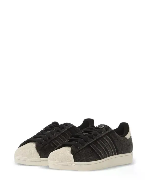 Adidas Superstar Denim Sneakers - Black