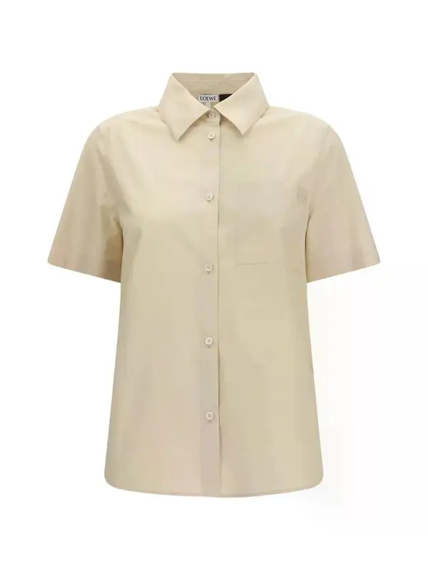 Loewe Embroidered Cotton Shirt