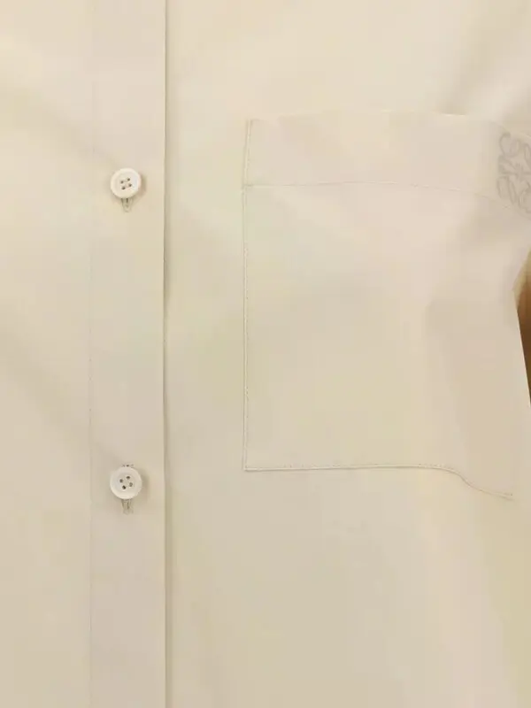 Loewe Embroidered Cotton Shirt