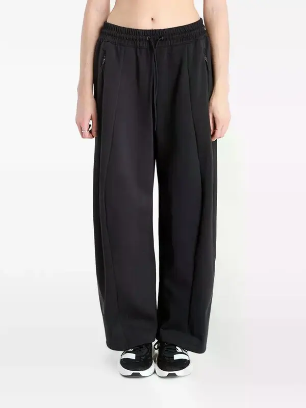 Adidas Drawstring-waist Panelled Track Pants