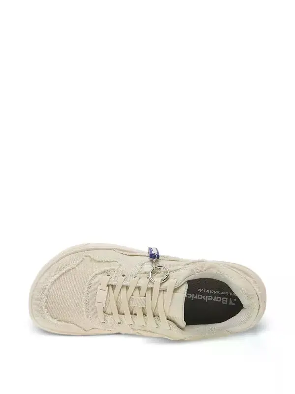 Be Lenka Zing Denim Frayed-edge Panelled Sneakers