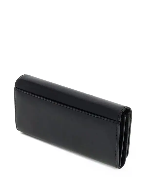 Guess Logo-plaque Wallet - Black