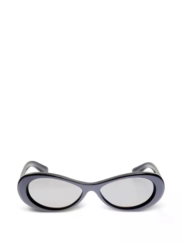 Jacquemus Nuvola Oval-frame Sunglasses - Grey