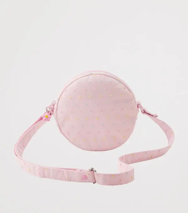 MIKI HOUSE Embroidered Bunny Cross-body Bag
