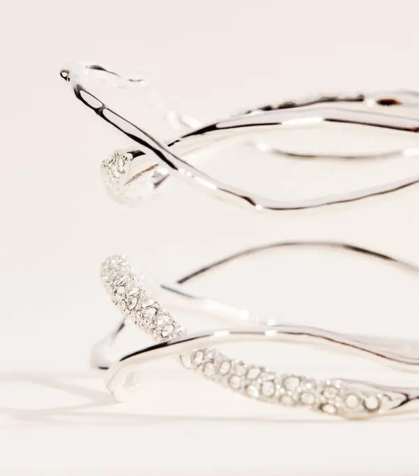 Alexis Bittar Solanales Intertwined Cuff Bracelet - Silver