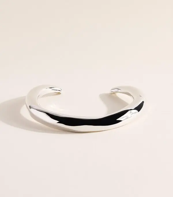 Alexis Bittar Small Hinge Collar Necklace - Silver