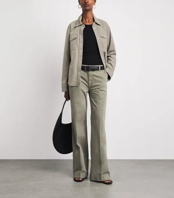 7 For All Mankind Cotton Twill Shirt