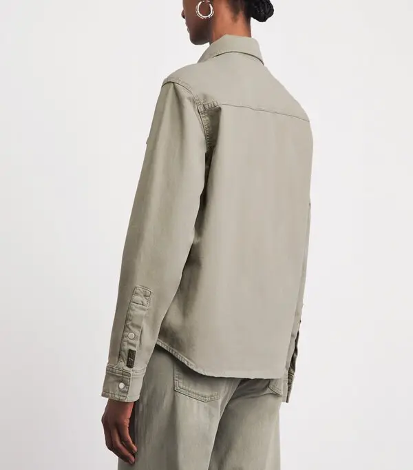 7 For All Mankind Cotton Twill Shirt
