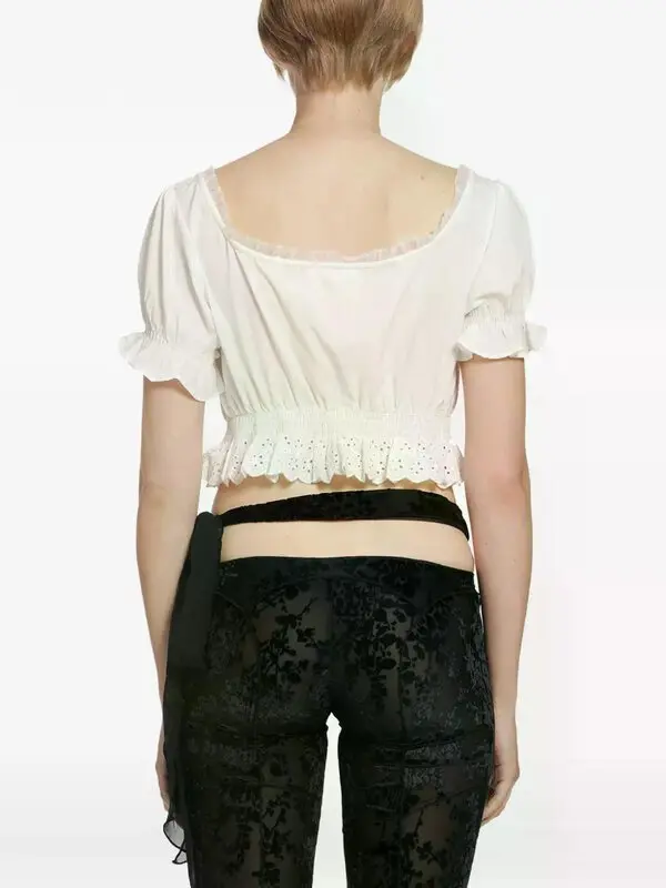 DAISY Lace-trimmed Blouse