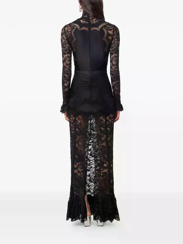 Rabanne Lace Panel Maxi Dress