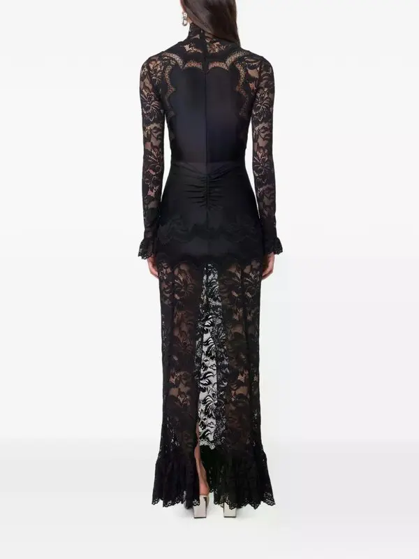 Rabanne Lace Panel Maxi Dress