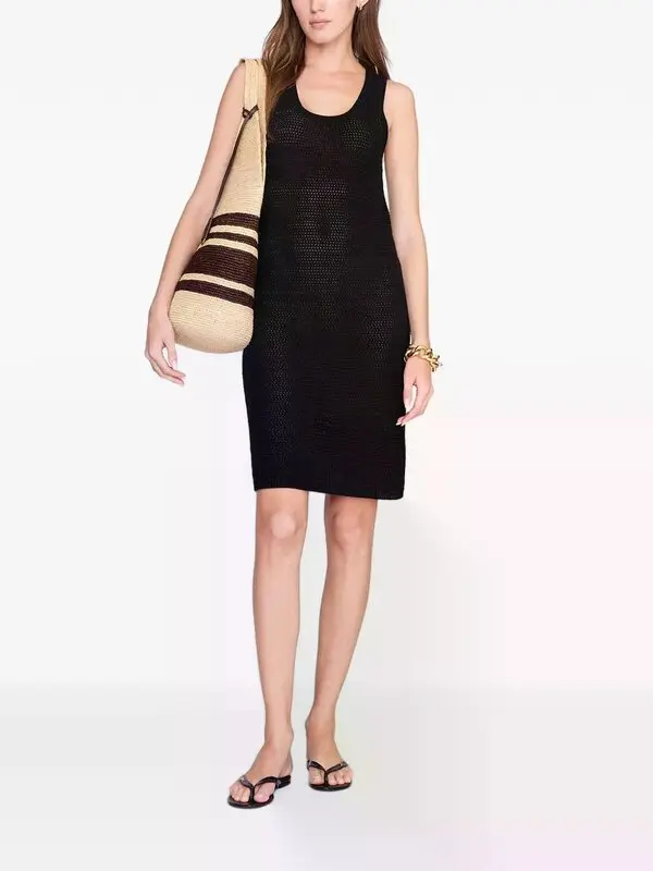 ANINE BING Arie Open-knit Dress