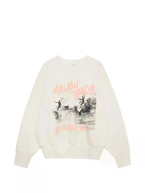 ANINE BING Harry Graphic-print Sweater