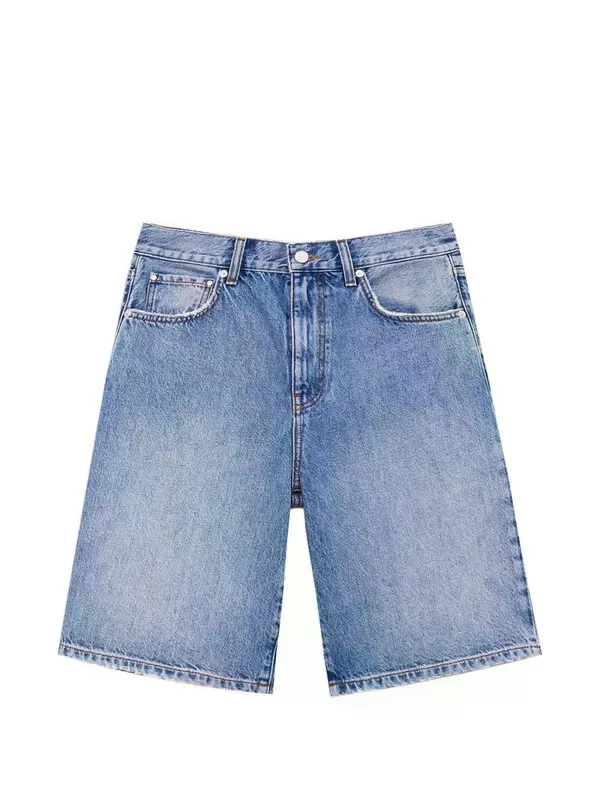 ANINE BING Jasper Denim Shorts - Blue