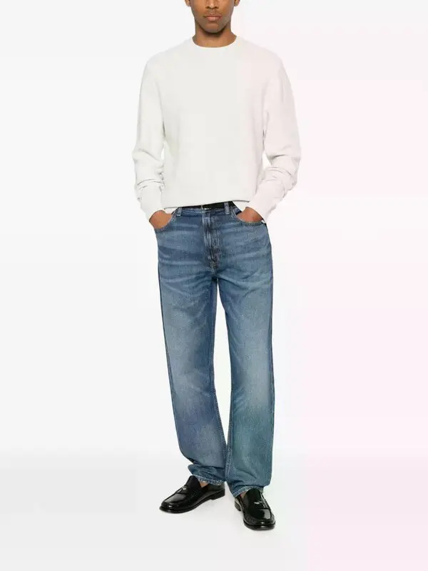 Calvin Klein Waffle Knit Crew Neck Sweater
